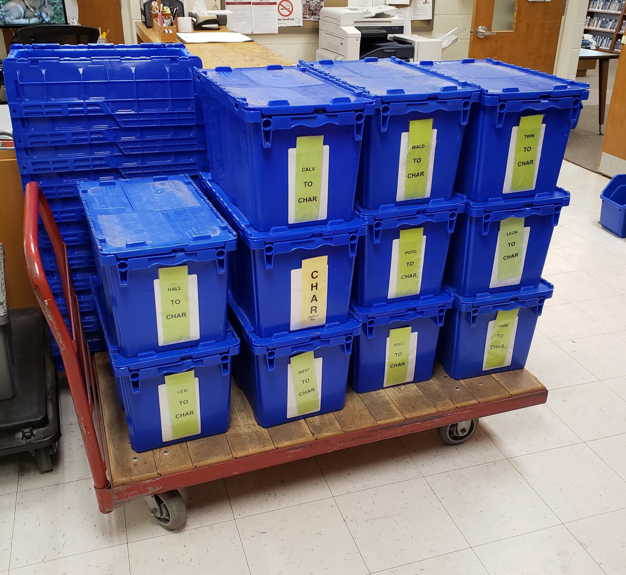 Behind the Scenes: Curbside Prep – Charles County Public Library