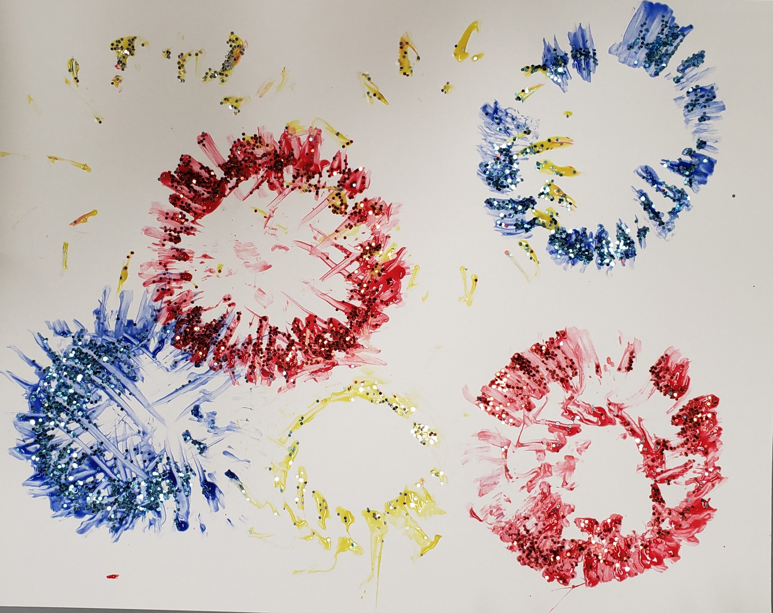 Art Junction- Firework Painting – Charles County Public Library
