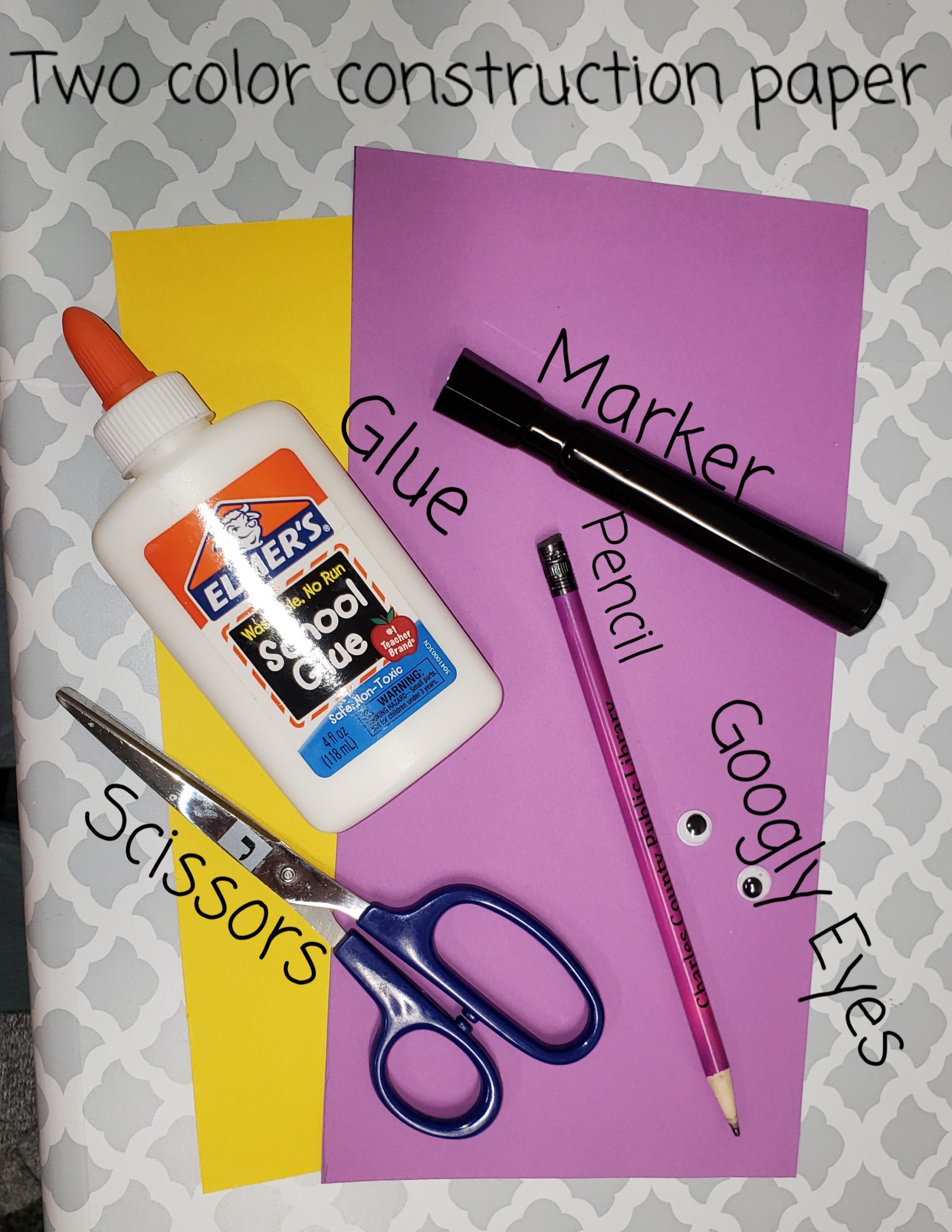 Make a DIY Zig Zag Snake – Charles County Public Library