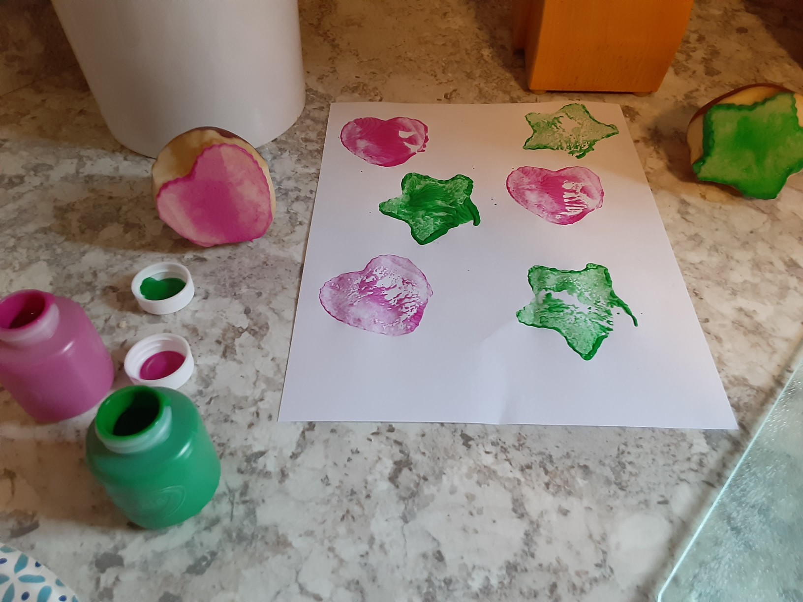 Potato Block Prints – Charles County Public Library