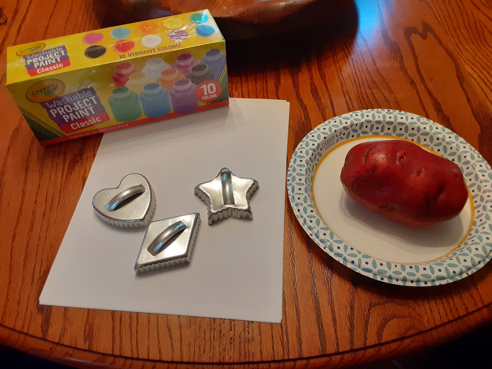 Potato Block Prints – Charles County Public Library