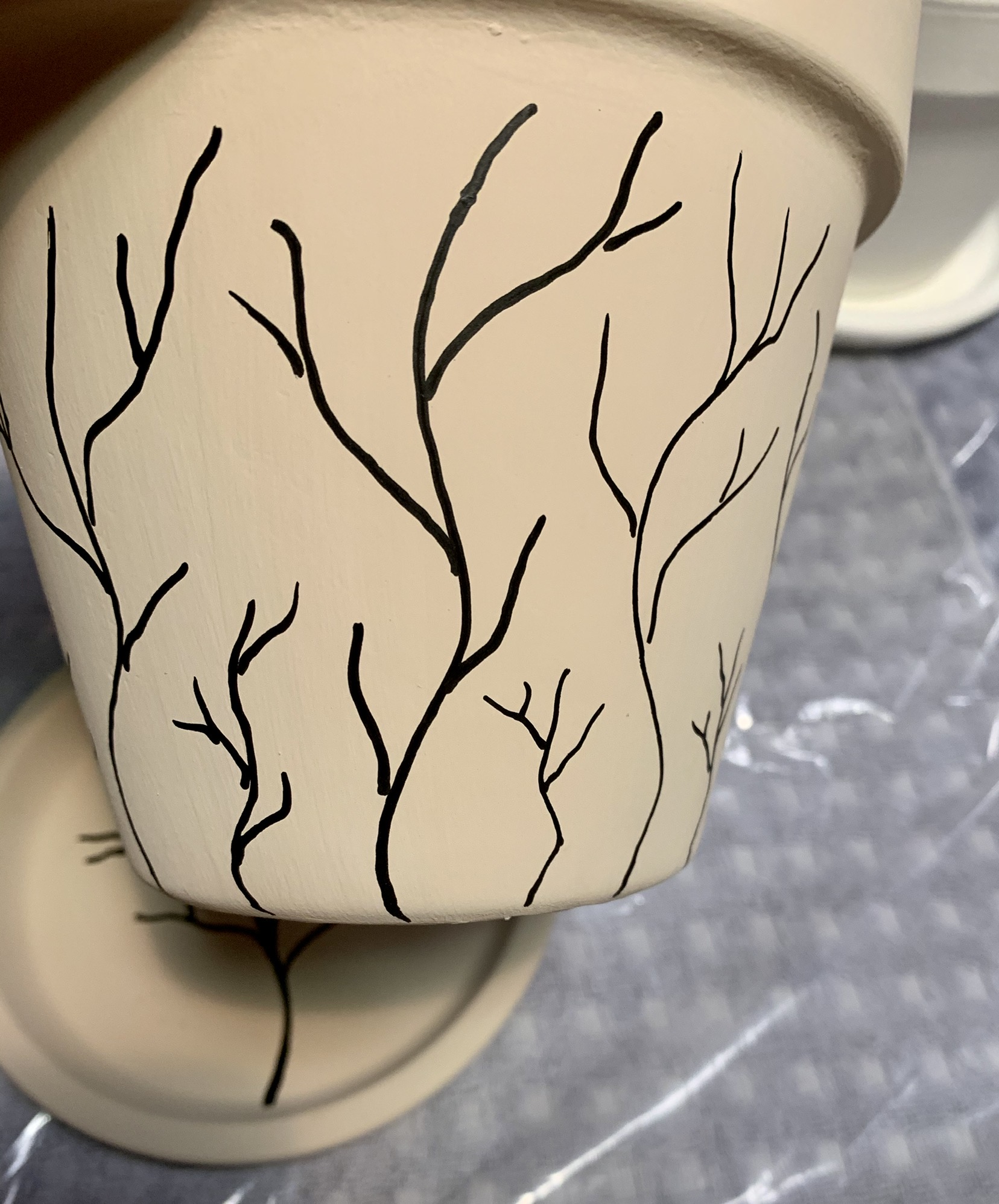 DIY Fall Themed Terra Cotta Clay Pots – Charles County Public Library