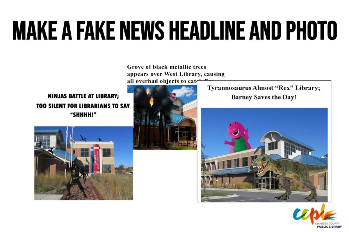 Make a Fake News Headline and Photo – Charles County Public Library
