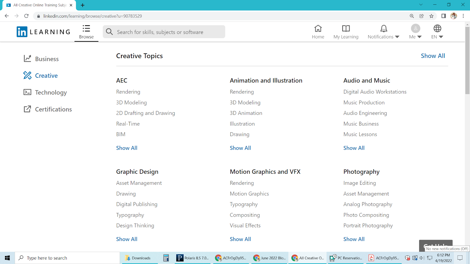 Try that Database! LinkedIn Learning – Charles County Public Library