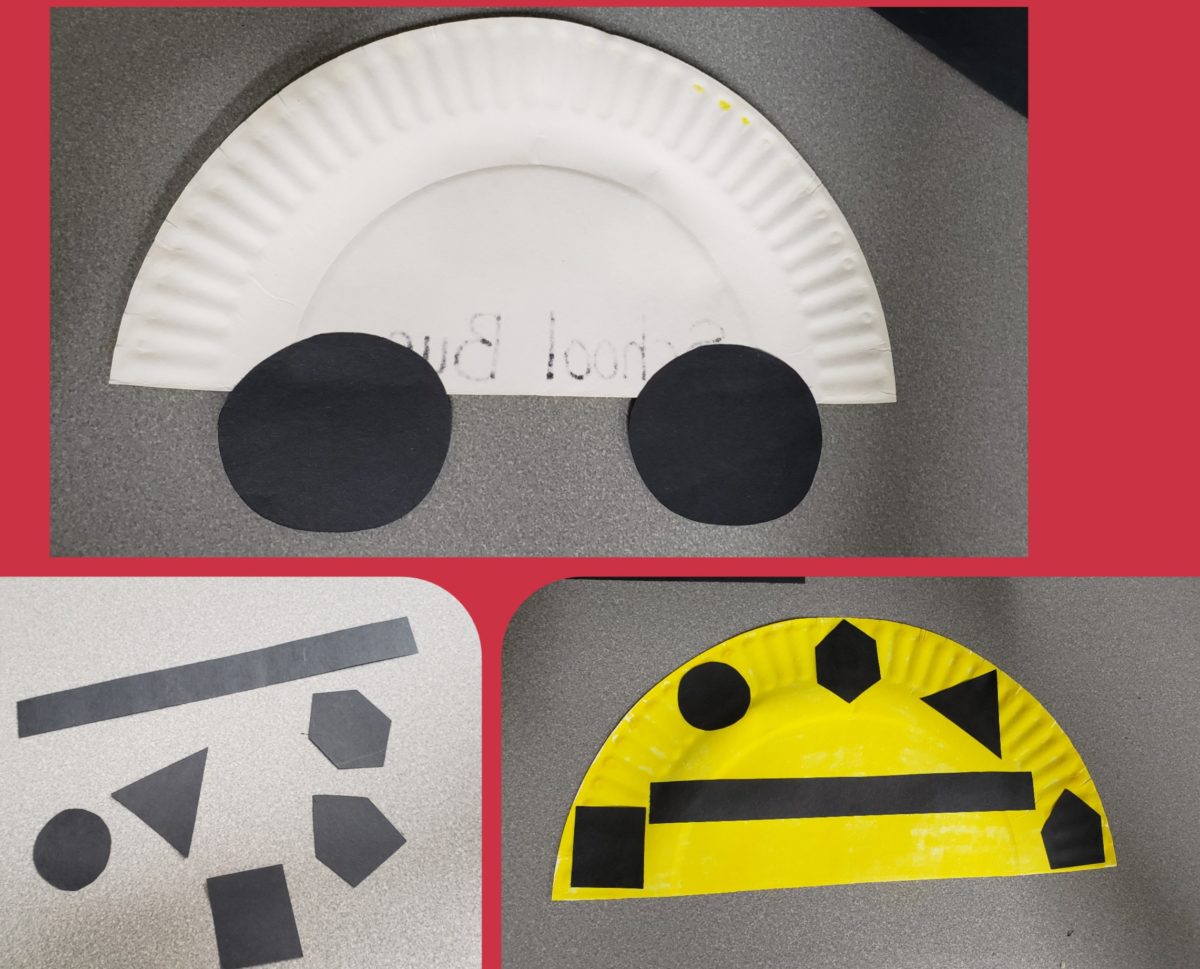Art Junction: School Bus of Shapes – Charles County Public Library