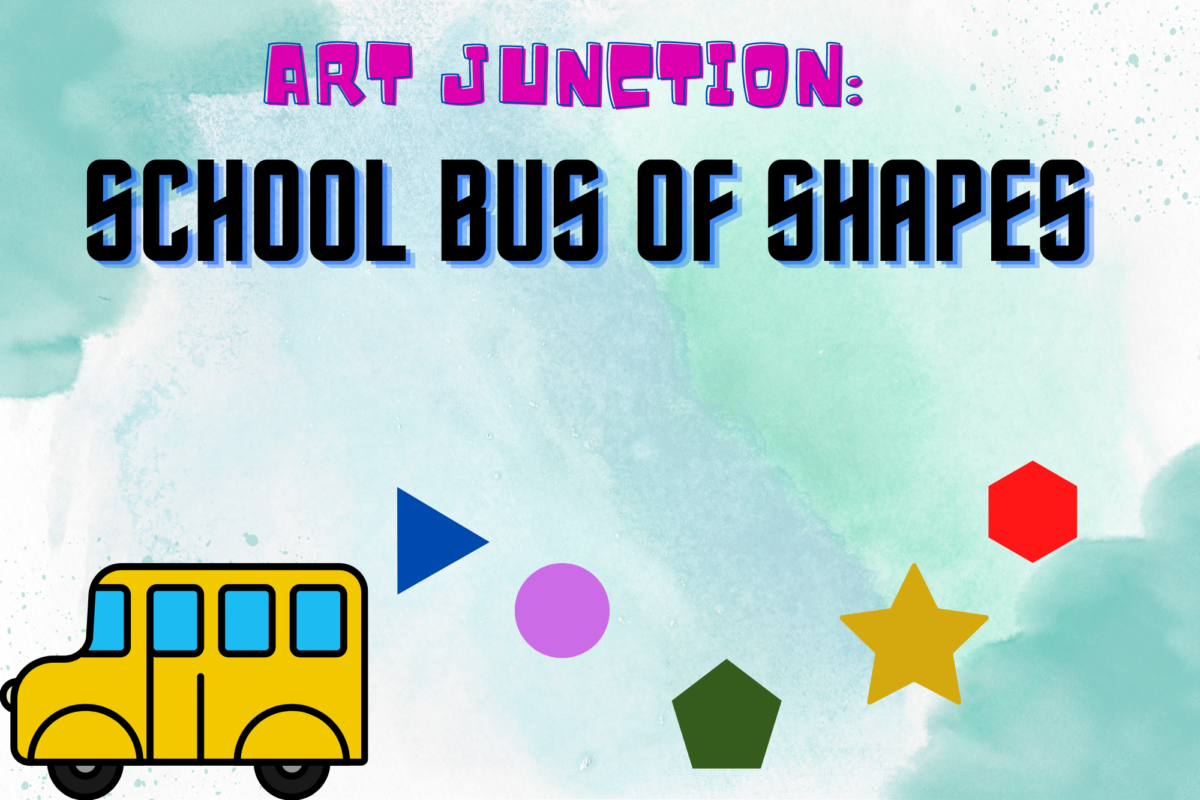Art Junction: School Bus of Shapes – Charles County Public Library