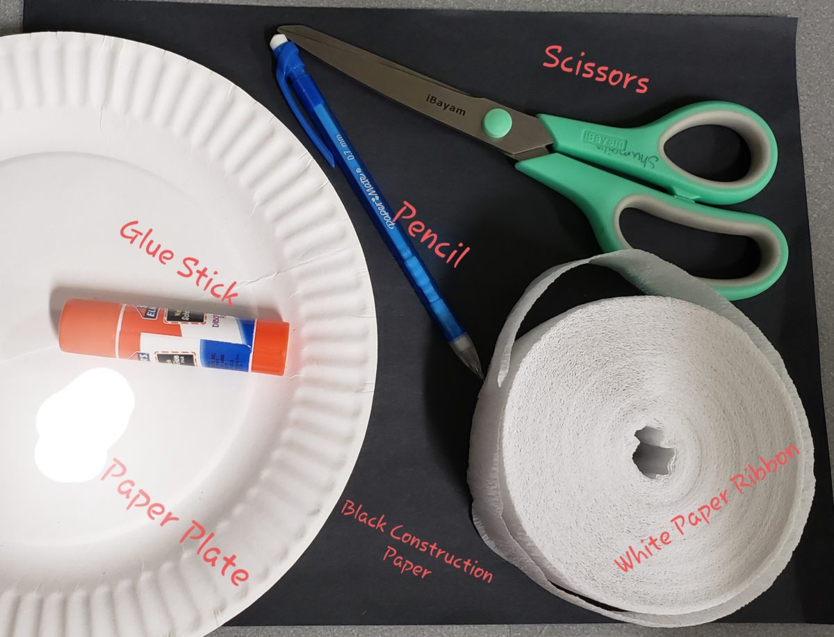 Art Junction: Paper Plate Ghost – Charles County Public Library