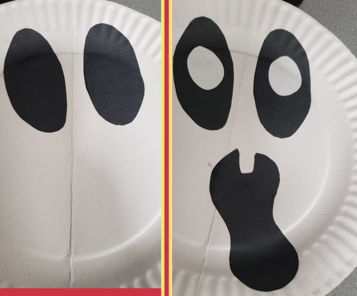 Art Junction: Paper Plate Ghost – Charles County Public Library