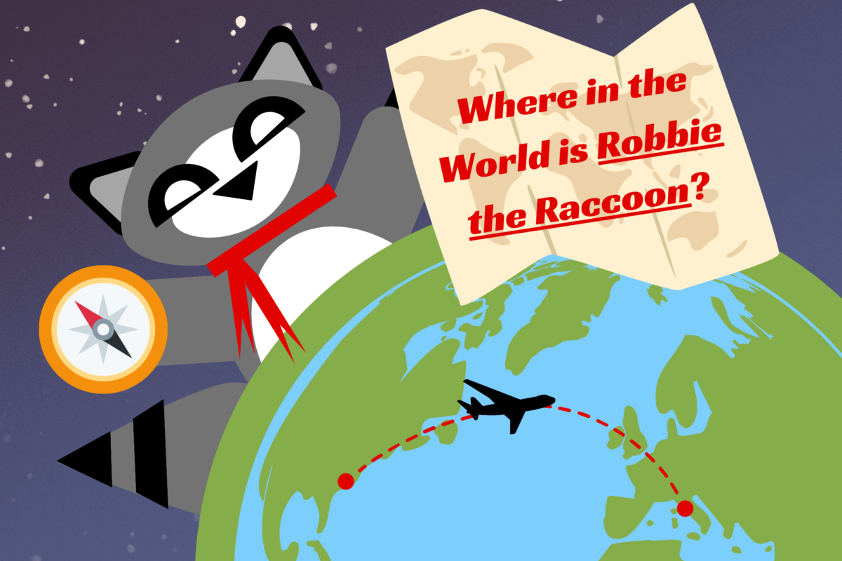 Where in the World is Robbie the Raccoon? – Charles County Public Library
