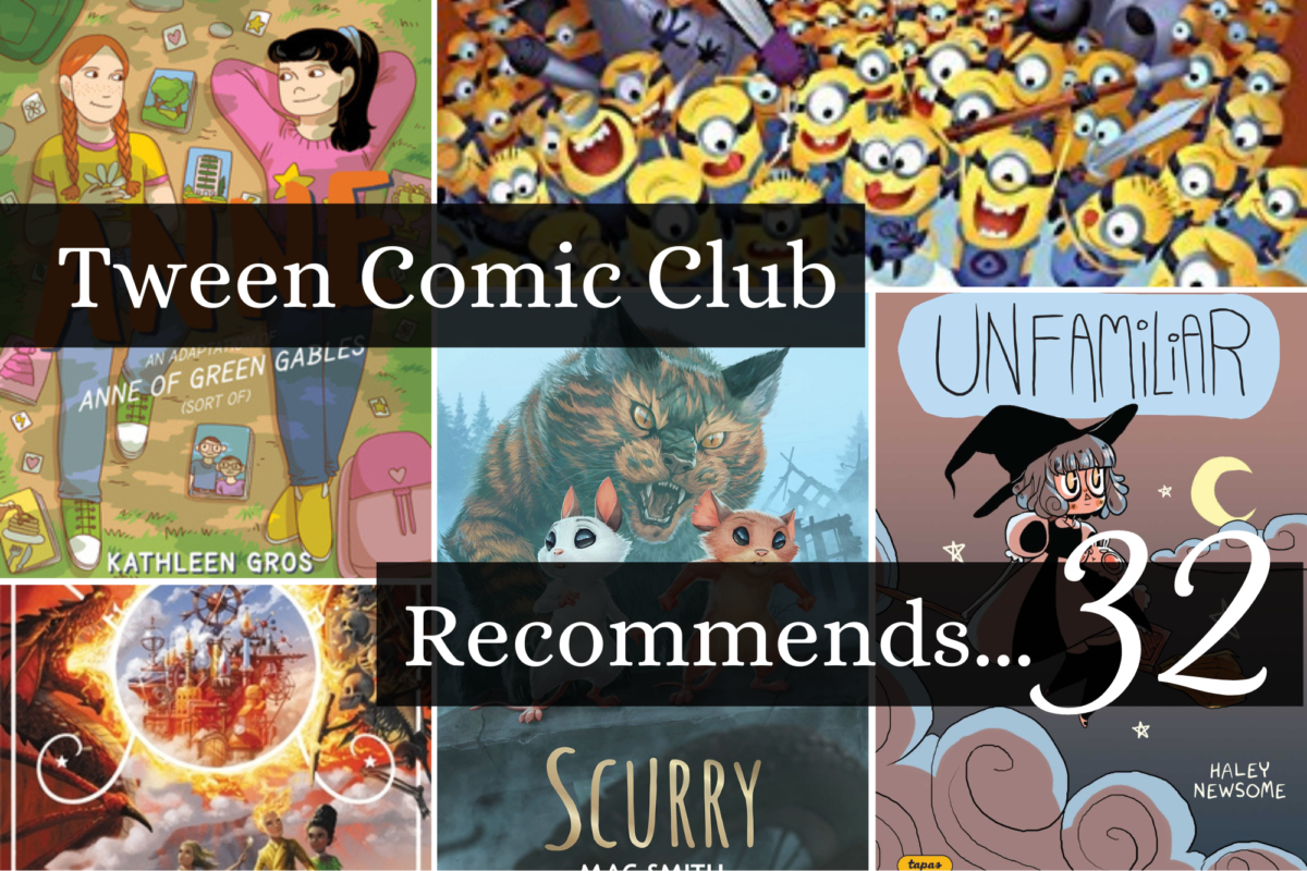 Tween Comic Club Recommends 32 – Charles County Public Library