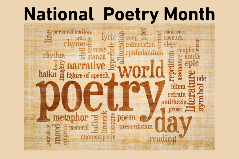 National Poetry Month – Charles County Public Library