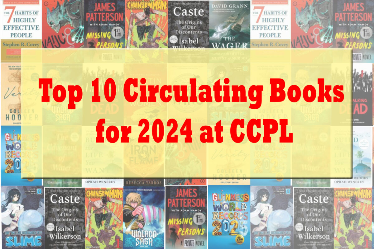 Top 10 Circulating Books for 2024 at CCPL – Charles County Public Library